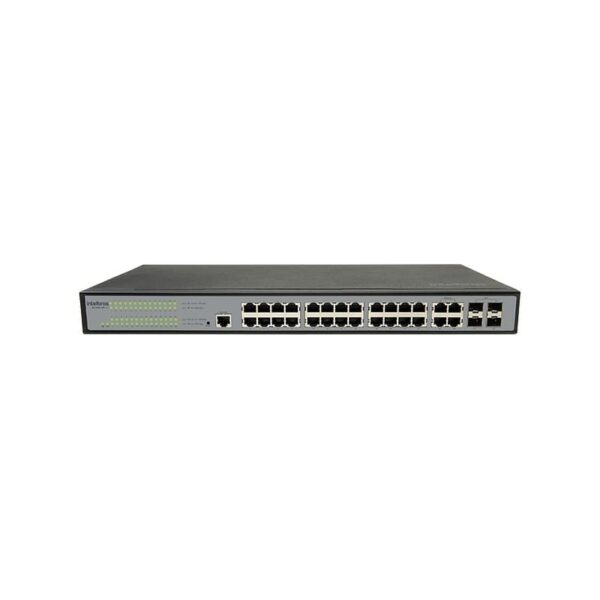 SWITCH 16 PORTAS Fast Ethernet - SF 1600 Q+ - Condufibra Distribuidora ...